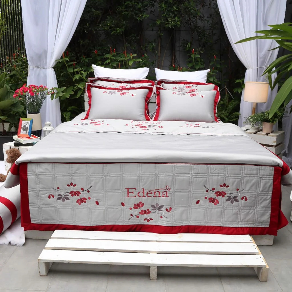 Edena Cotton Solid 372 - Nệm Concept